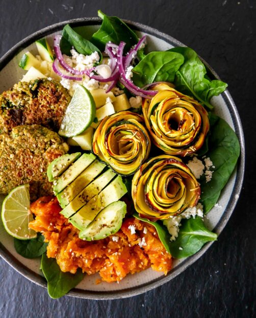 Potato Roses with Zucchini – Easy Rose Potato recipe