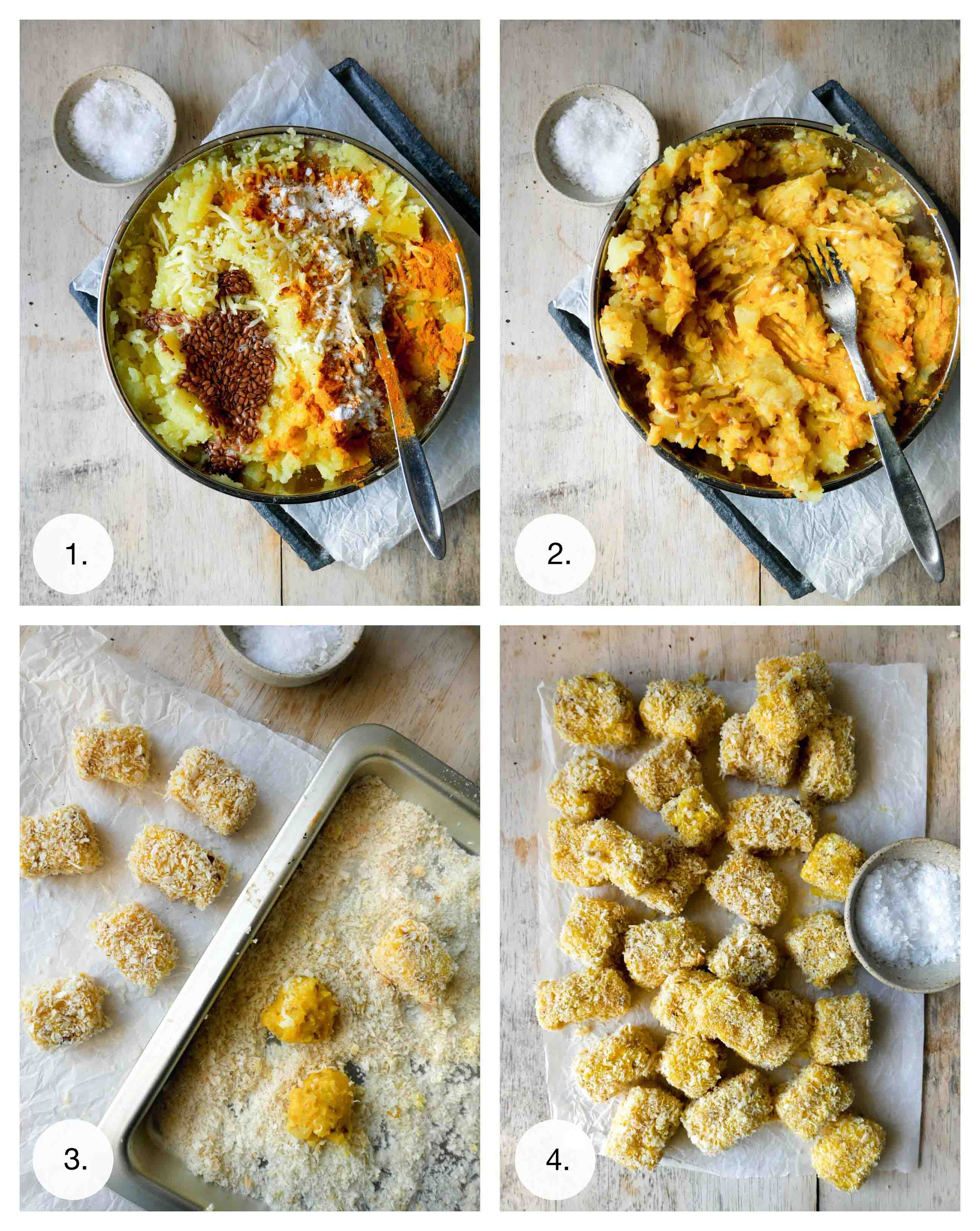 Vegan Potato Tots Cheesy Tatar Tots Recipe With Potatoes