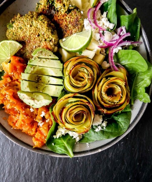 Potato Roses with Zucchini – Easy Rose Potato recipe