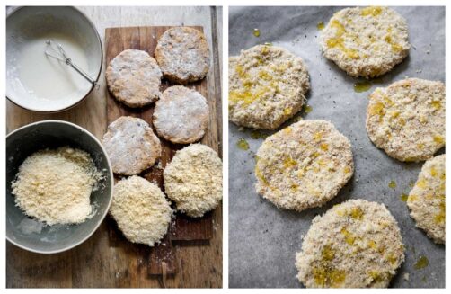 Breading without egg – Vegan recipe no eggs used